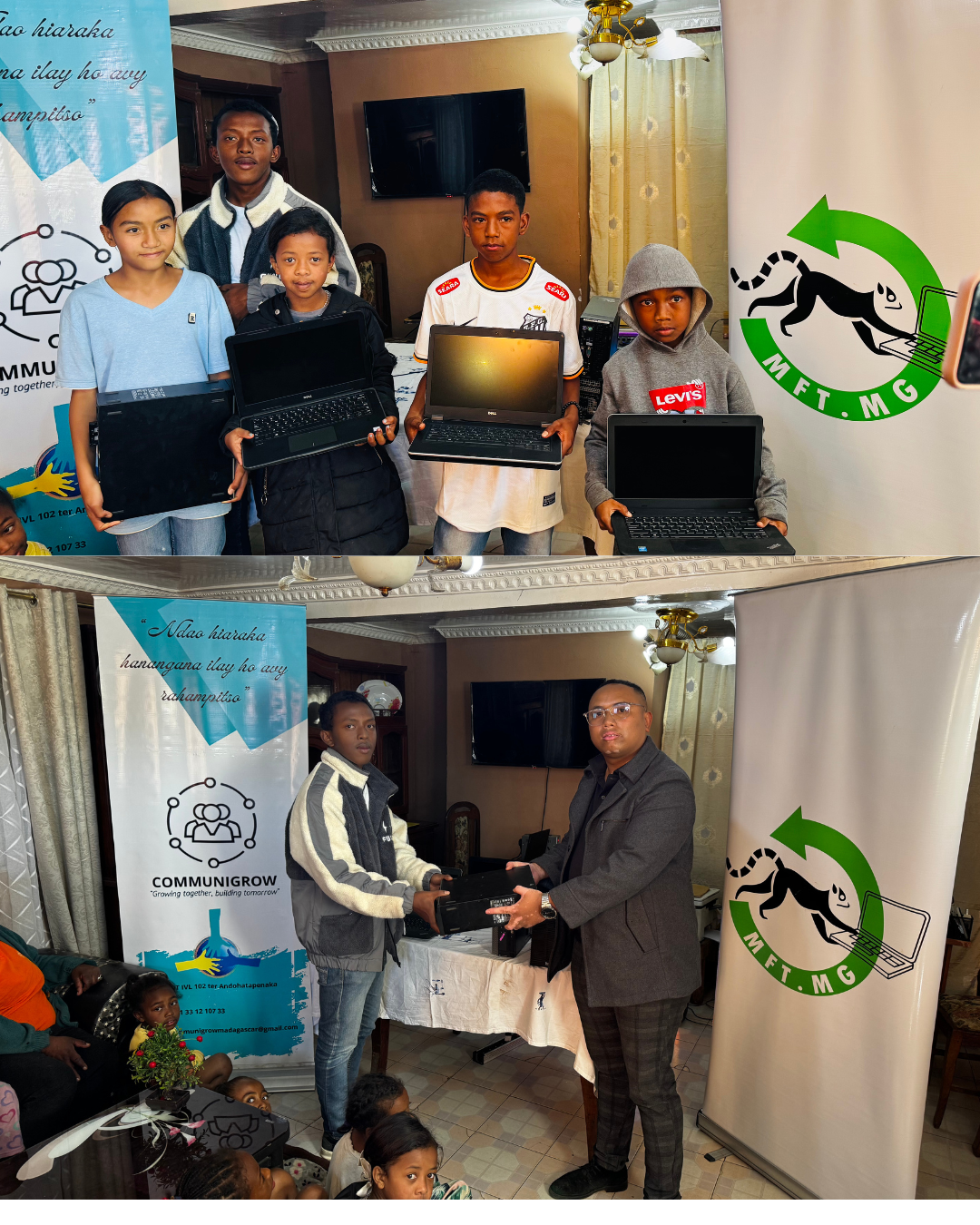 MFT offre 3 portables et 3 ordinateurs de bureau à l’association ...